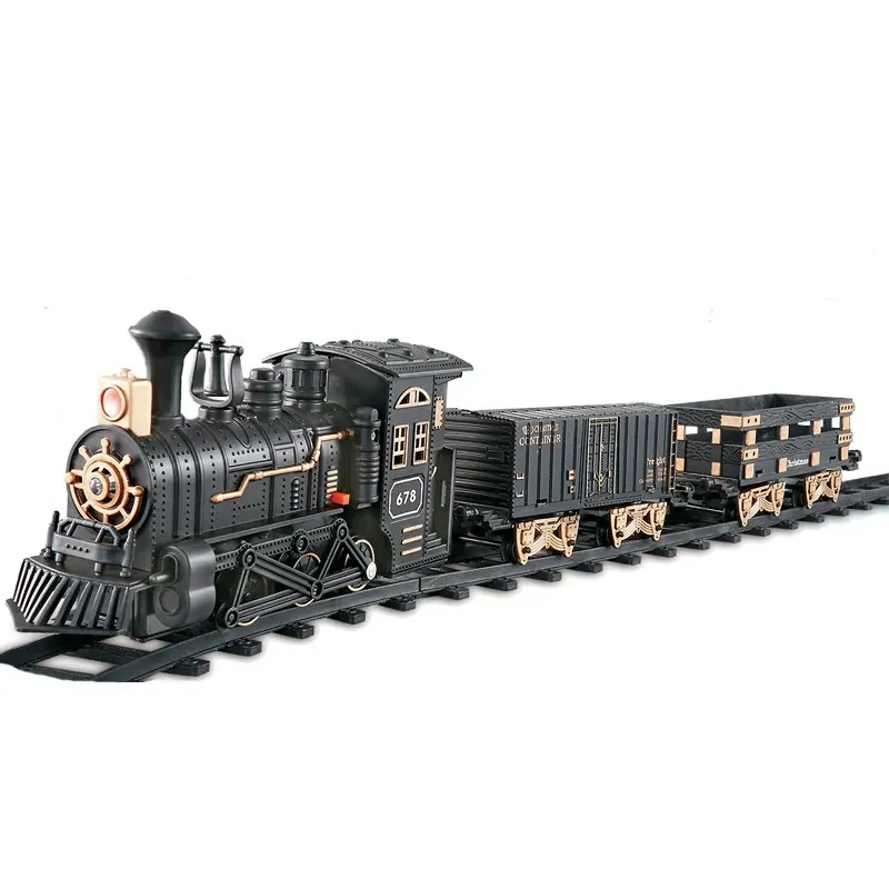 SteamMaster Classic Train Set with Track - IK CREATIONS LLC